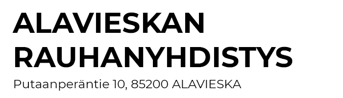 Alavieskan Rauhanyhdistys ry – Alavieskan Rauhanyhdistyksen kotisivut